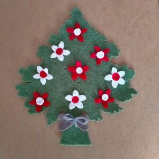 Albero di Natale in feltro
