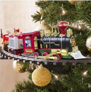 trenino elettrico per albero di Natale 89 cm 🌲