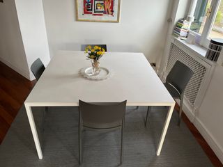 Tavolo Desalto 130x130 + 4 Sedie