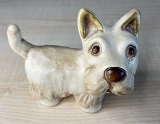 Thun Cane "Willy" ceramica, altezza 13.5cm