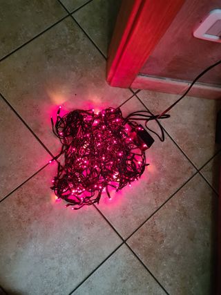 100 led per albero natale