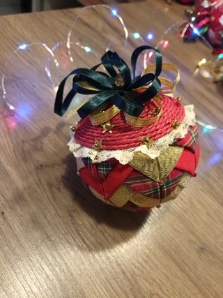pallina di natale artigianale 
