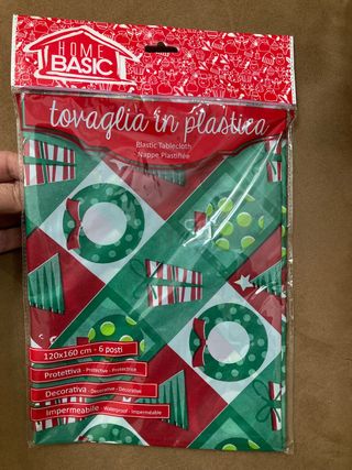 Tovaglia di Natale in plastica 