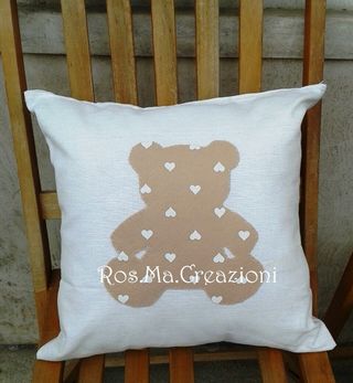 Federa Cuscino con Orsacchiotto