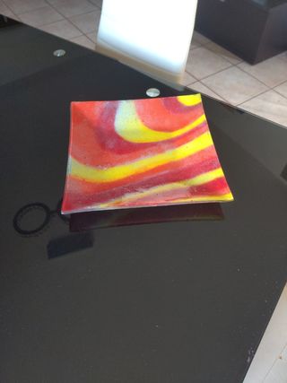 centrotavola in vetro