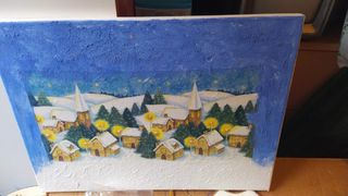 quadro luminoso fatto da me 