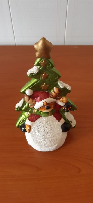 Soprammobile natalizio luminoso 