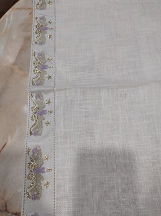 centrotavola in canapone doppio