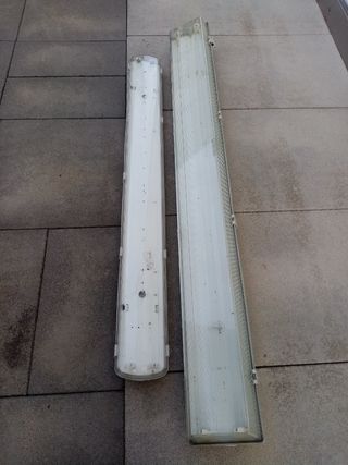 neon applique per illuminazione garage 