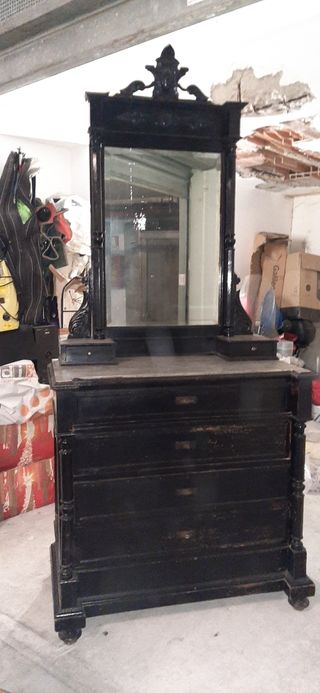 madia con specchiera 