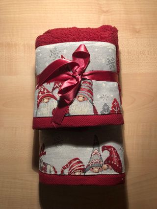 Set asciugamani natalizi 