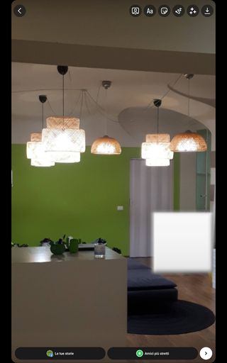 5 Lampade da soffitto in bambù intrecciato 