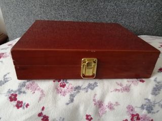 valigetta lucida in legno 