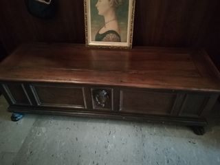 Cassapanca e cassettone lombardo del 600