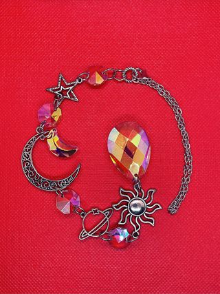 Decorazione a tema luna e stelle