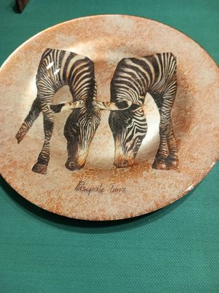 piatto vetro con treppiede 4euro