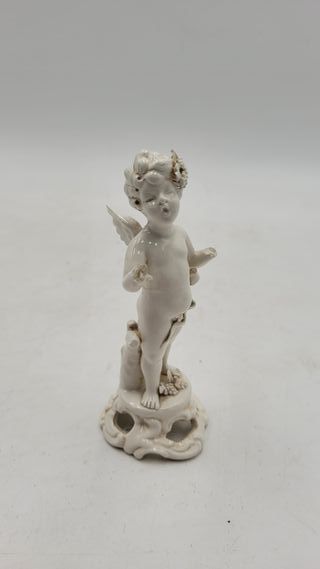 Putto antico XIX secolo porcellana