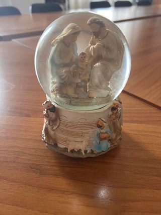 Waterball natività carillon 