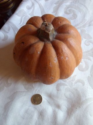 Candela a Forma di Zucca a Grandezza Naturale
