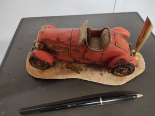 Macchina Porta Penna Gesso Anni 60