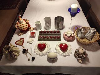 Lotto Oggetti di Decorazione Per Casa