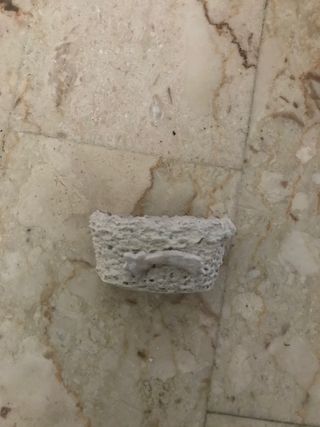 Piccolo svuota tasche cestino con stella Natale 