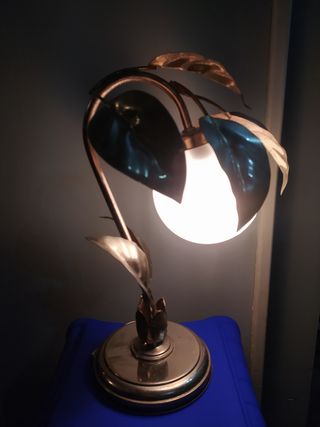 lampada fiore anni 70 