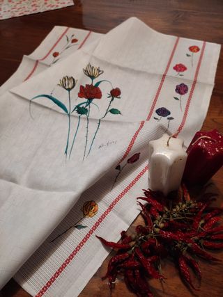 canovaccio da cucina lino