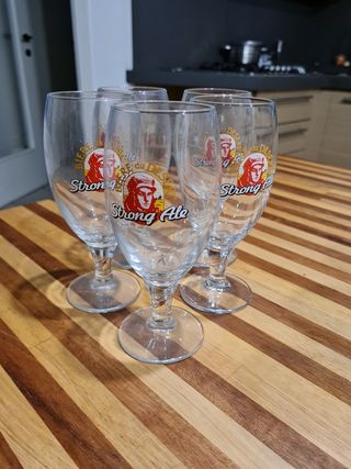 5 bicchieri birra cm 16 altezza