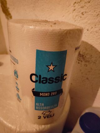 Rotolo a strappo. 2 veli 260 strappi.