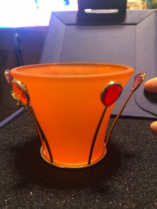 Portacandele Swarovski nuovo in confezione origina