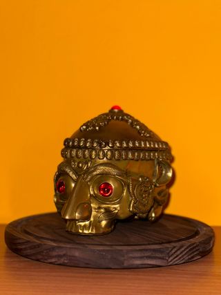 Teschio tibetano kapala tibetan skull