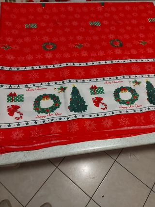 tovaglia di natale da 18 posti 