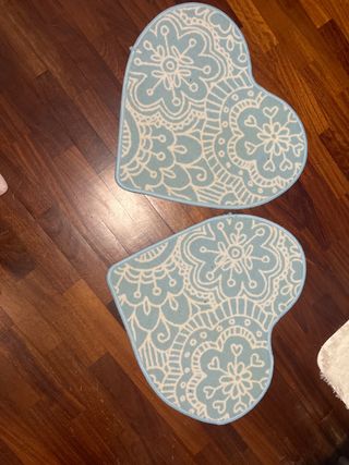 Tappeti a forma di cuore