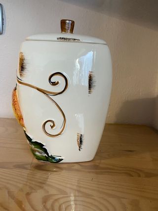 Porta biscotti in ceramica