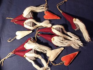 Gnomi e decorazioni natalizie