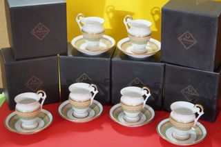 Tazza cioccolata porcellana