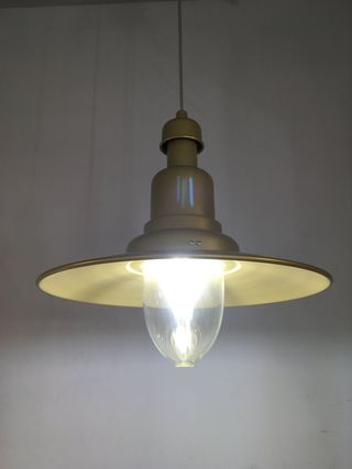 Lampadario metallo "lampara"