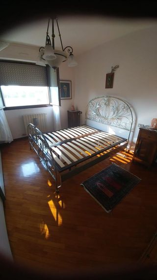 letto in ferro battuto 