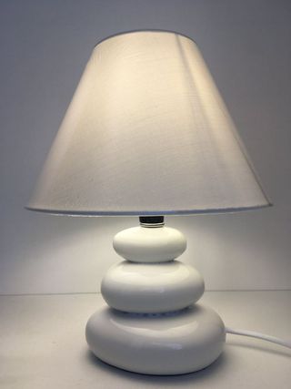 Lampada ceramica e paralume