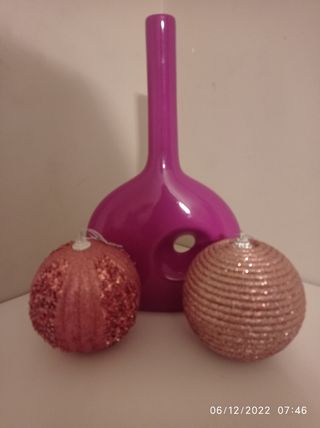 vaso in ceramica glicine