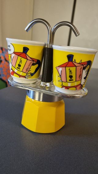 bialetti caffettiera con 2 tazzine