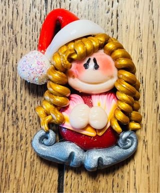 Magnete Elfa Babbo Natale