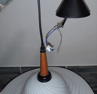 lampadario in vetro 