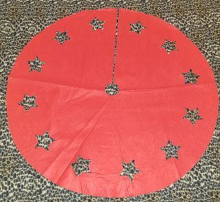 Tappeto copribase per albero di natale nuovo