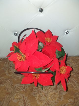 Stella di natale finta nuova 