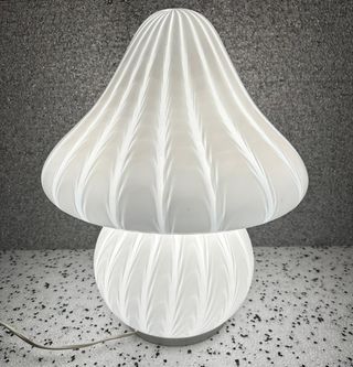 LAMPADA TAVOLO VETRO MURANO FUNGO VINTAGE ANNI 60