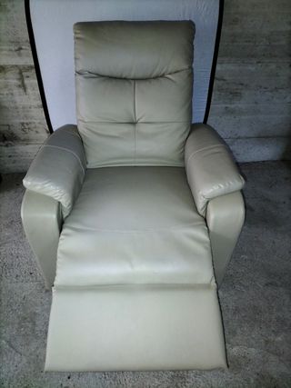 poltrona ecopelle reclinabile 