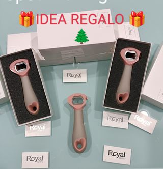 Apri bottiglie con manico in silicone idea regalo
