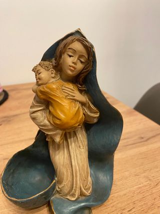 Statua Madonna con bambino